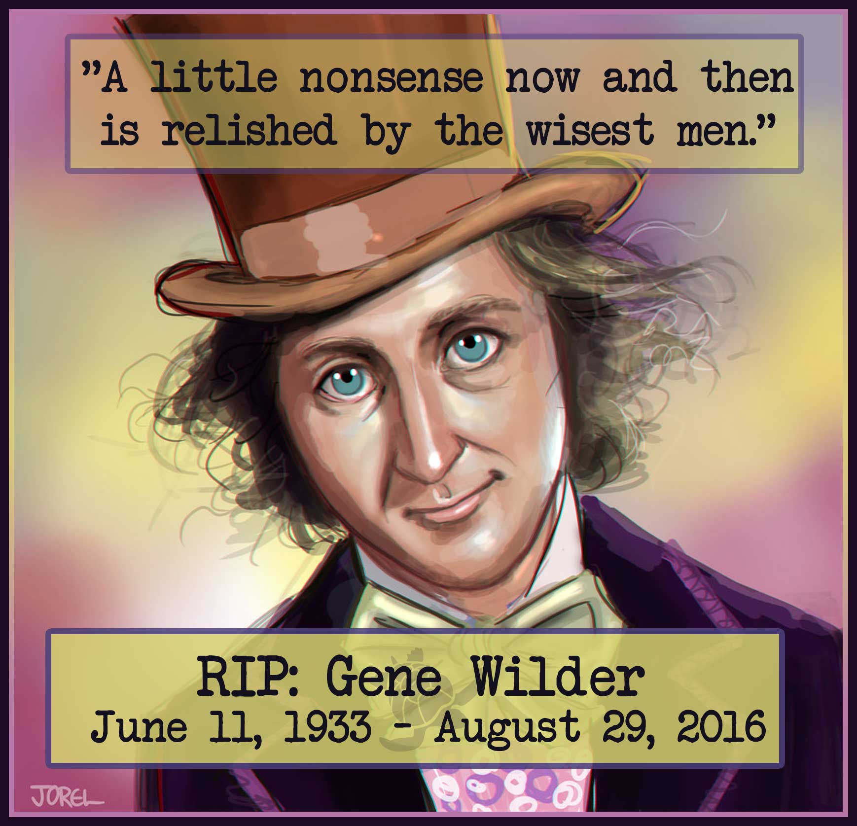RIP Gene Wilder • Waterfront Properties Blog RIP Gene Wilder • Waterfront Properties Blog