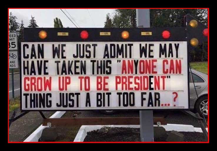 Anyone can grow up to be president • Waterfront Properties Blog